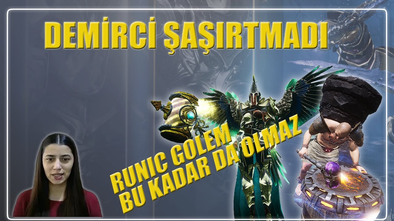 RİSE ONLİNE HAGARD RUNIC GOLEM FARM l UPGRADE l PK l BÖLÜM 79 - YouTube