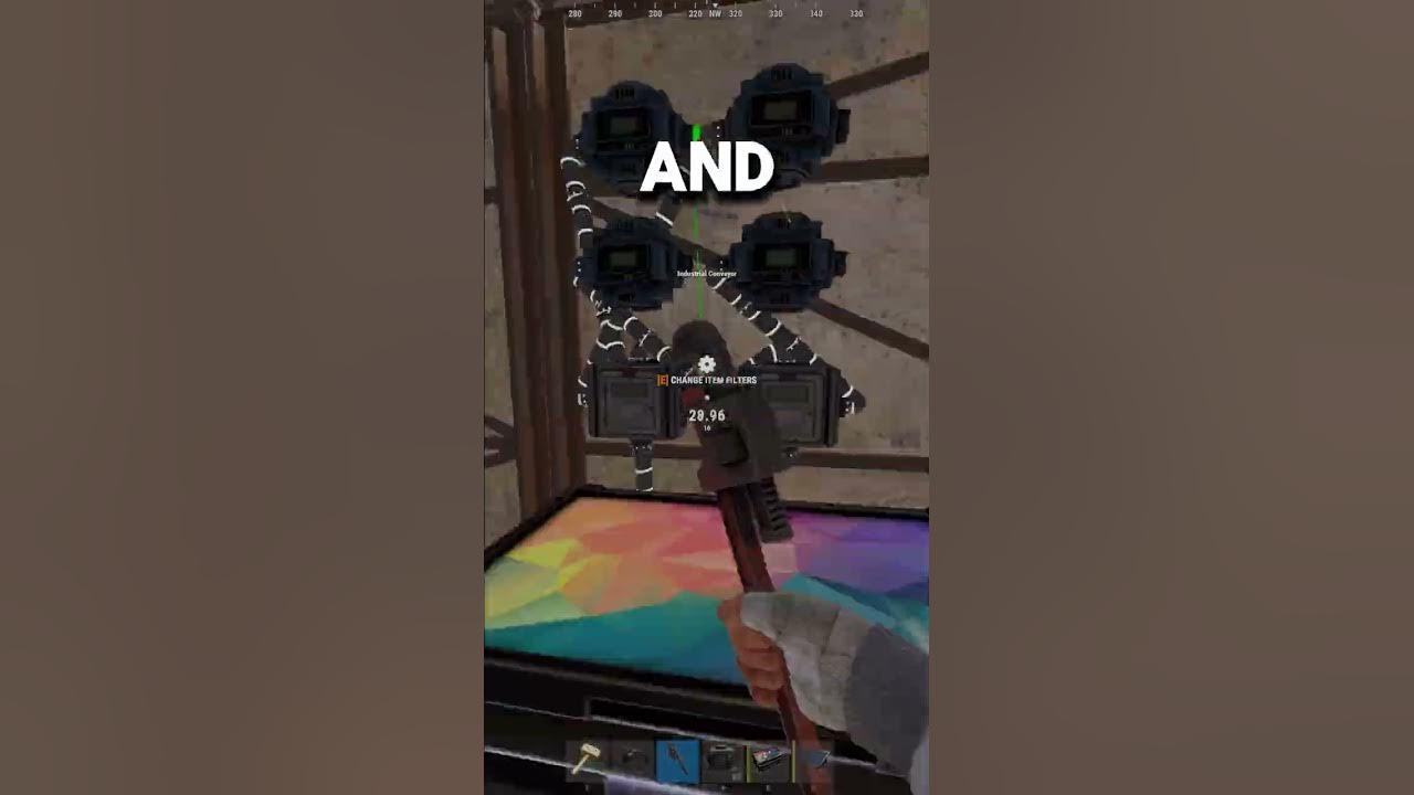 How To Make Automatic Sorter In Rust Rust Shorts Rusttutorial Youtube