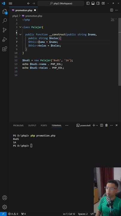 Constructor Promotion Skysen Coding Code Programming Php Youtube