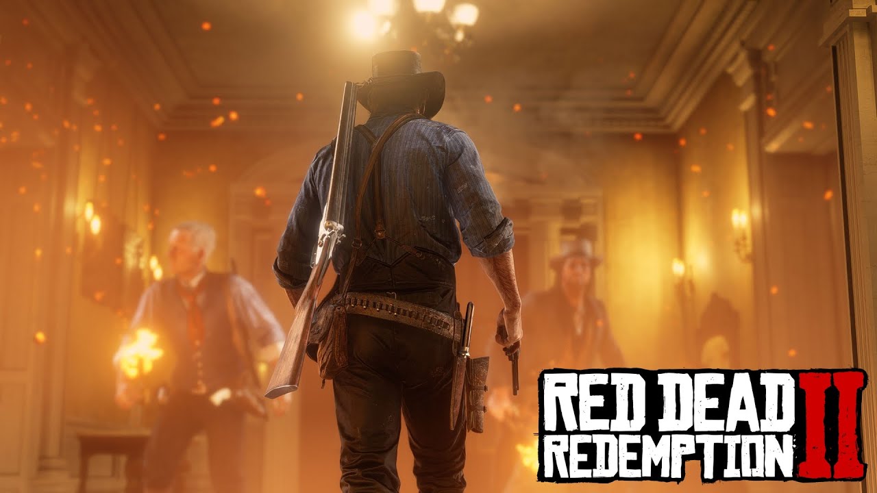 CHAOS ERUPTS During This Train Robbery | RDR2 - YouTube