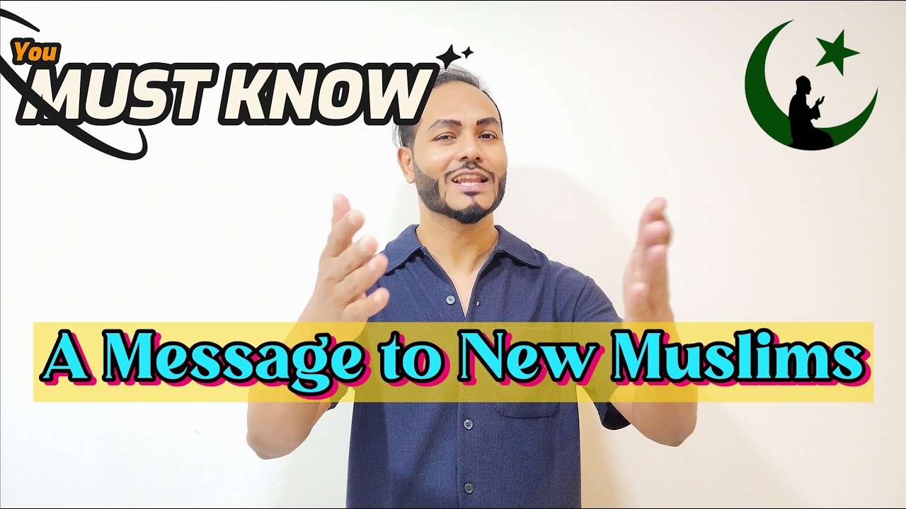 First Steps for New Muslim Converts | Guide for New Muslims - YouTube