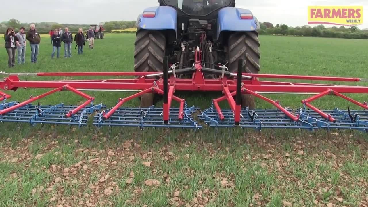 Mechanical weeding: Opico - YouTube