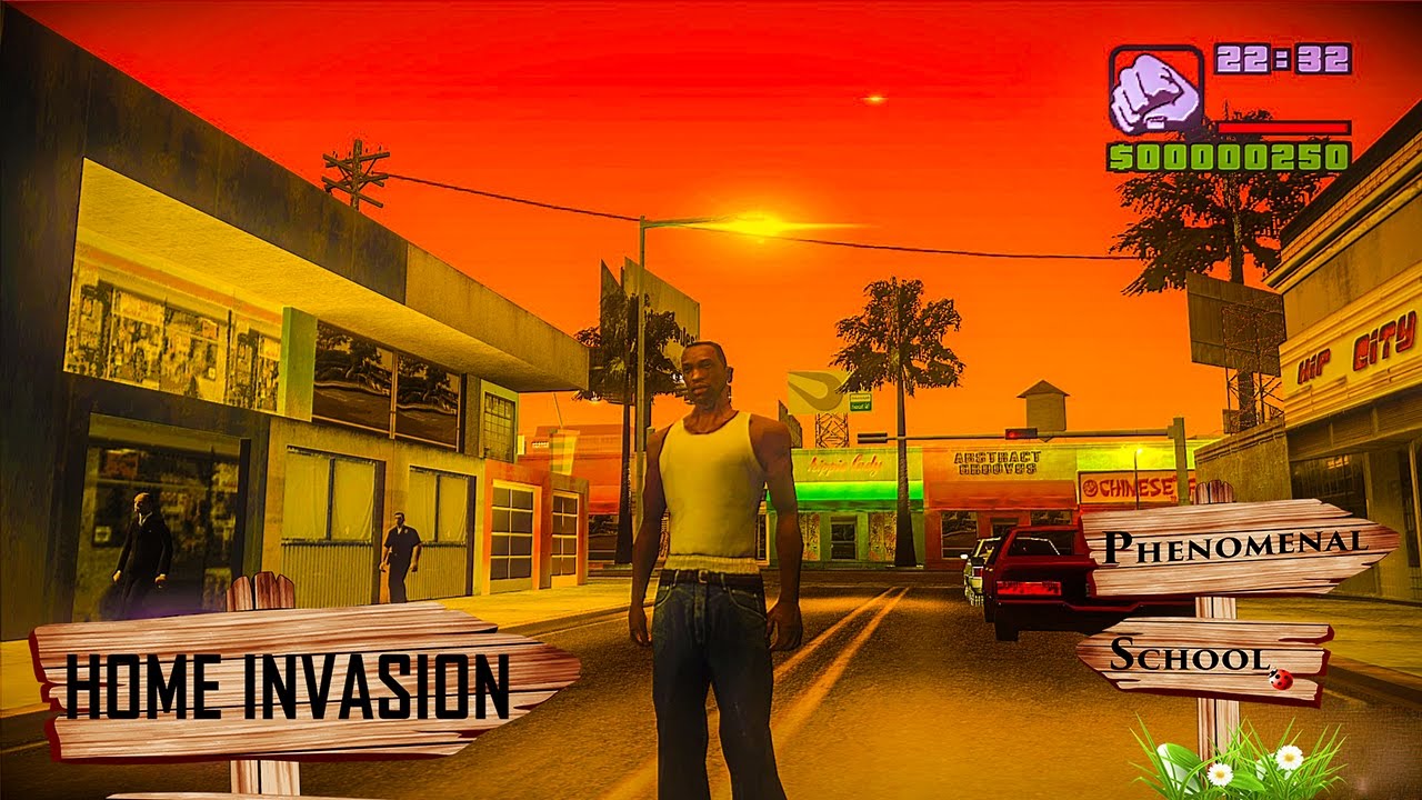 GTA San Andreas Mission #14- Home Invasion - YouTube