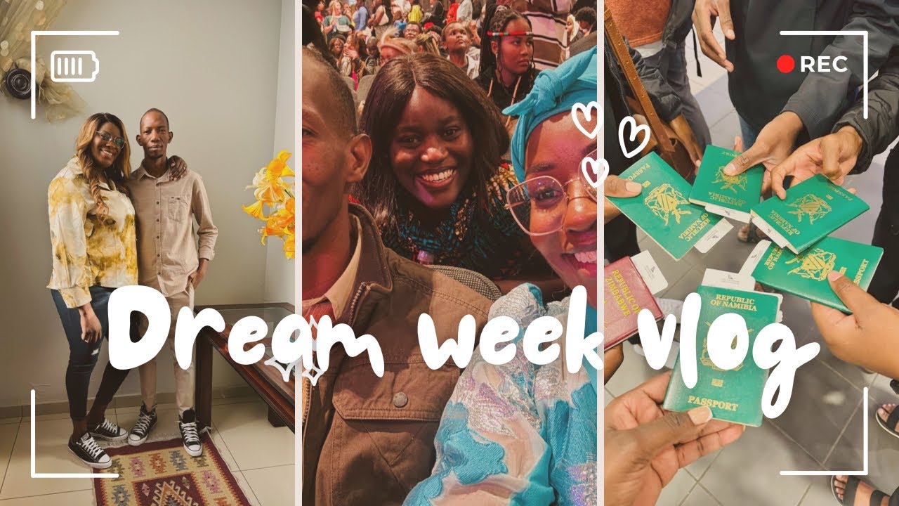 Vlog| Few days in SA| Dream week 2024| Namibian YouTubers - YouTube
