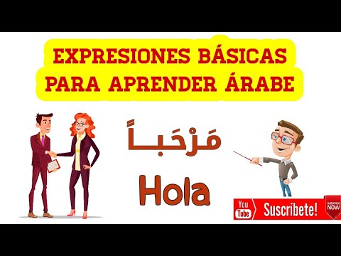 Aprender árabe, expresiones básicas en árabe clásico, Saludos y ...