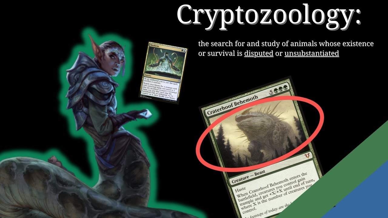 Finding CRATERHOOF with Lonis, Cryptozoologist! | Historic Brawl | MTGA ...
