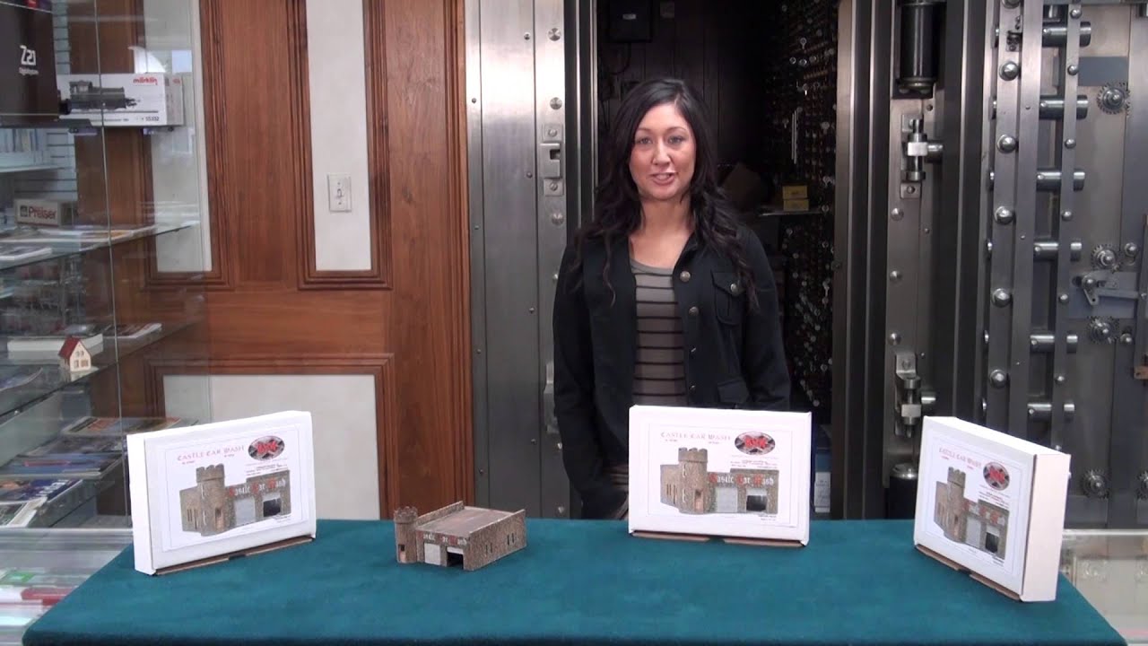 Model Railroad laser cut structures from RSM models - YouTube