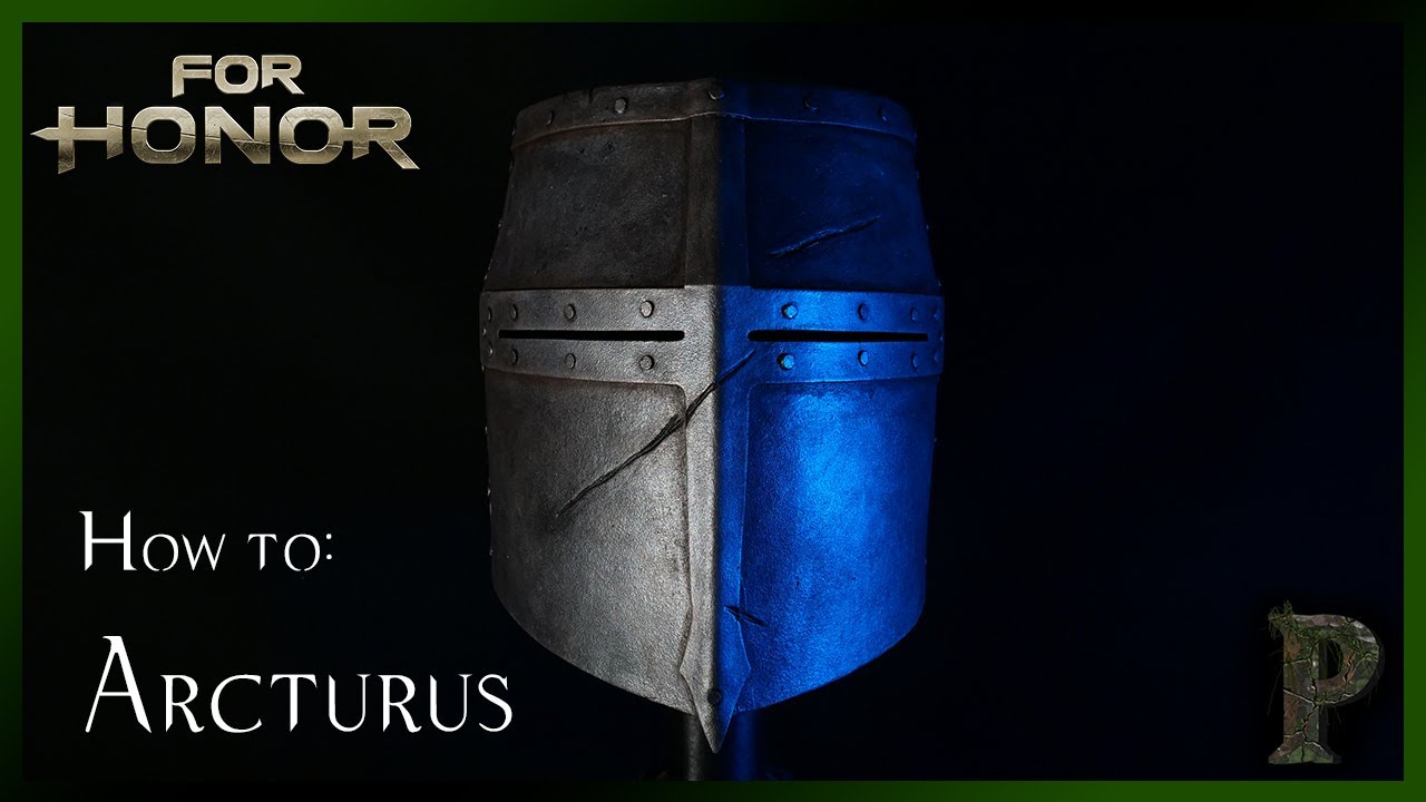 How I made The Arcturus Warden Helmet from 'For Honor' out of Foam! - YouTube