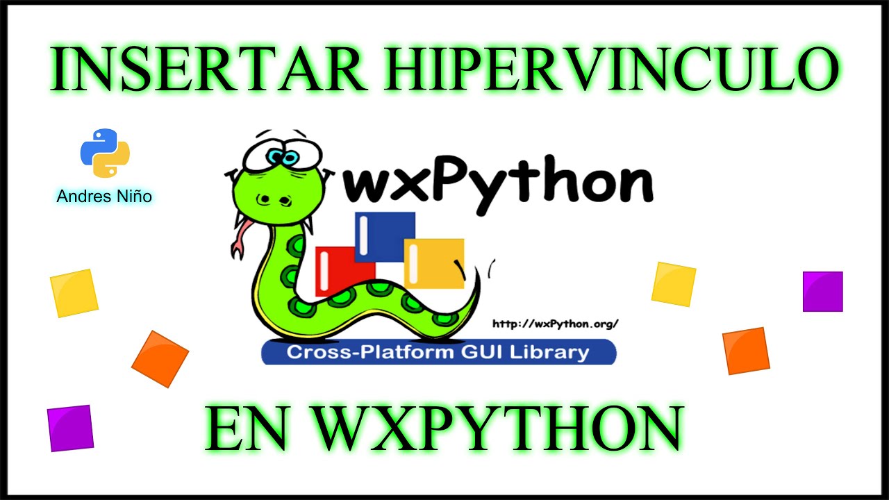 Insertar hipervinculo en wxpython - YouTube