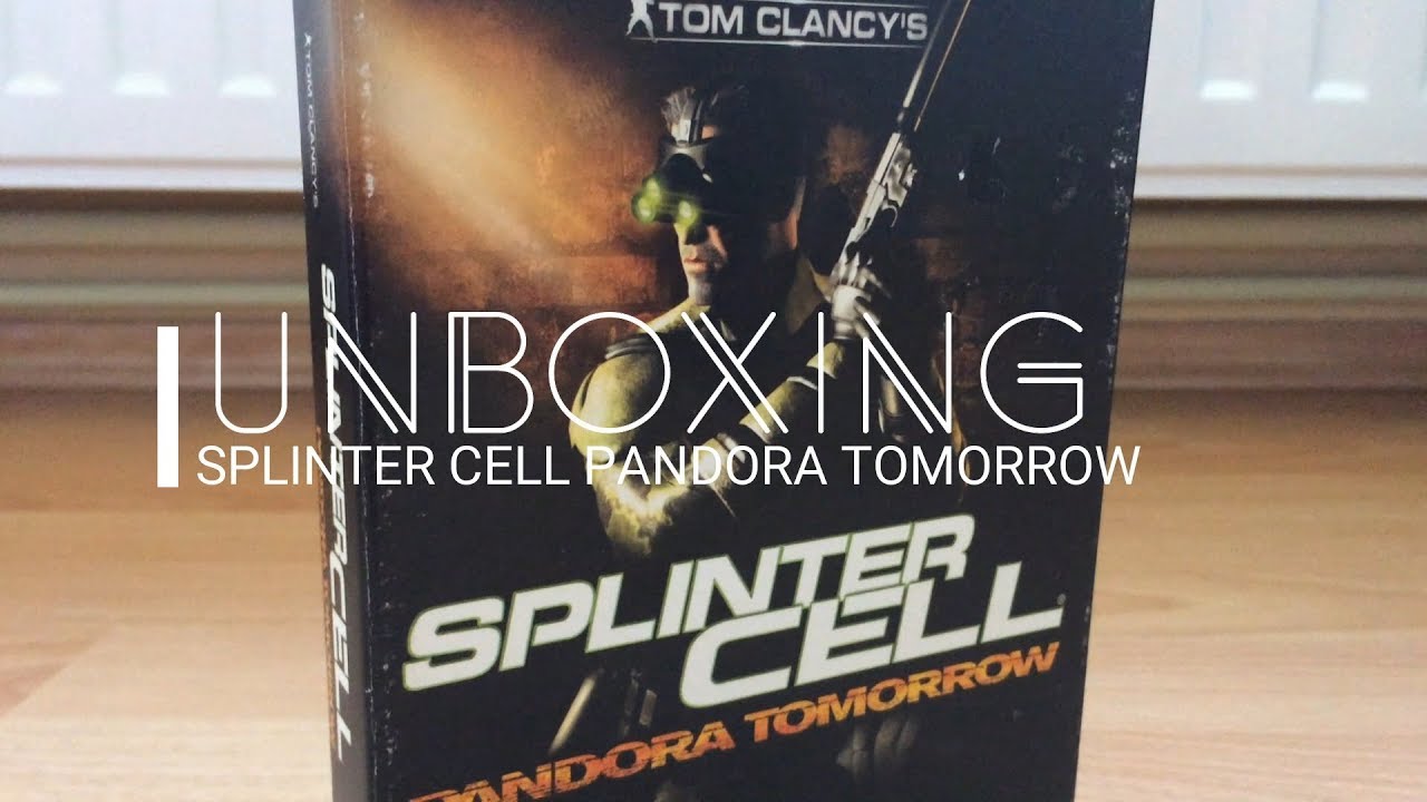 Unboxing Splinter Cell Pandora Tomorrow Special Edition - Retro Video ...