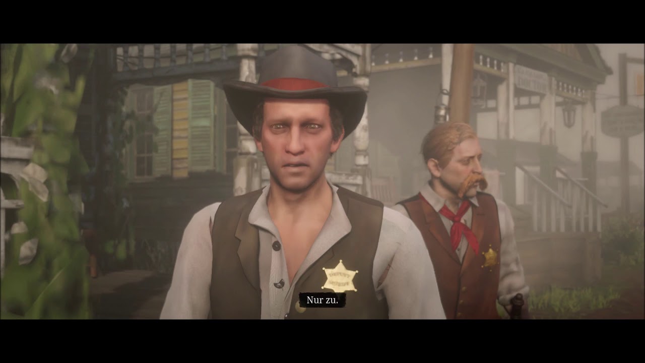 Red Dead Redemption 2- Ankunft beim Sheriff - YouTube