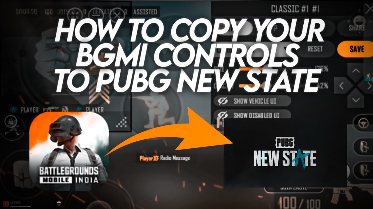 How to Copy Your BGMI Controls To Pubg New State | Best Method to Get ...