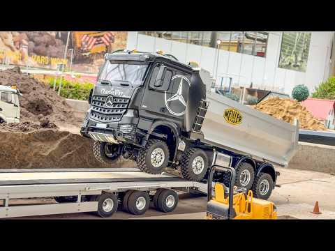MEGA RC TRUCKS AND RC MACHINERY COLLECTION