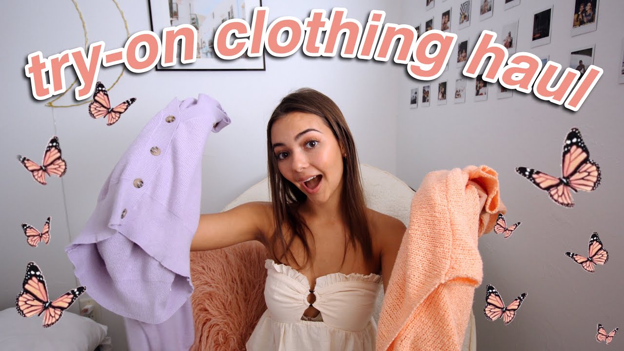 COLLECTIVE TRY-ON CLOTHING HAUL 2020! - YouTube