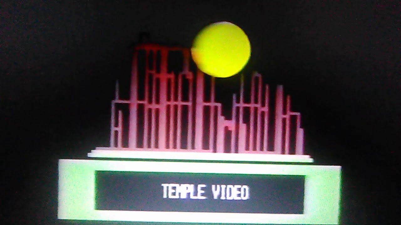 Temple Video (1998) Company Logo VHS Capture (To retro VHS trailers ...