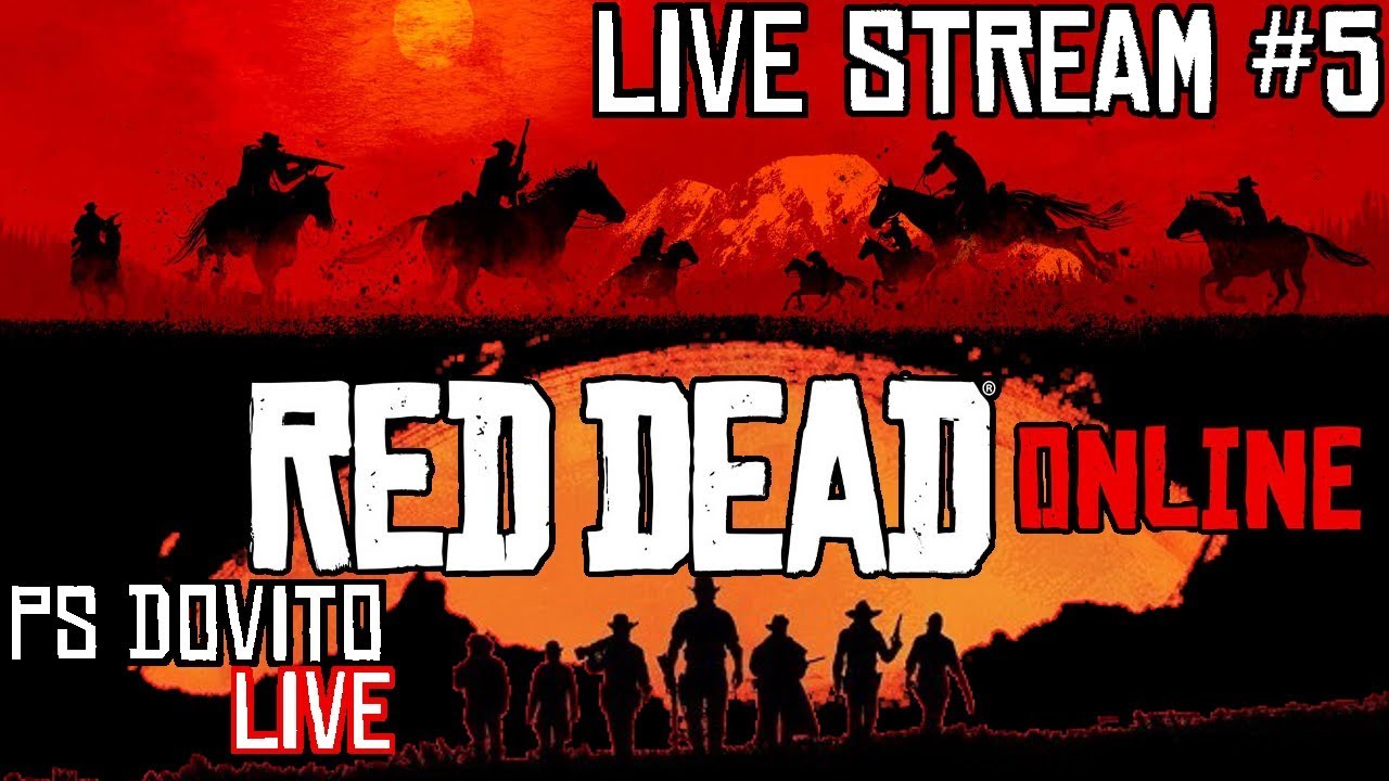 Red Dead Redemption 2 Online LIVE STREAM #5 - YouTube