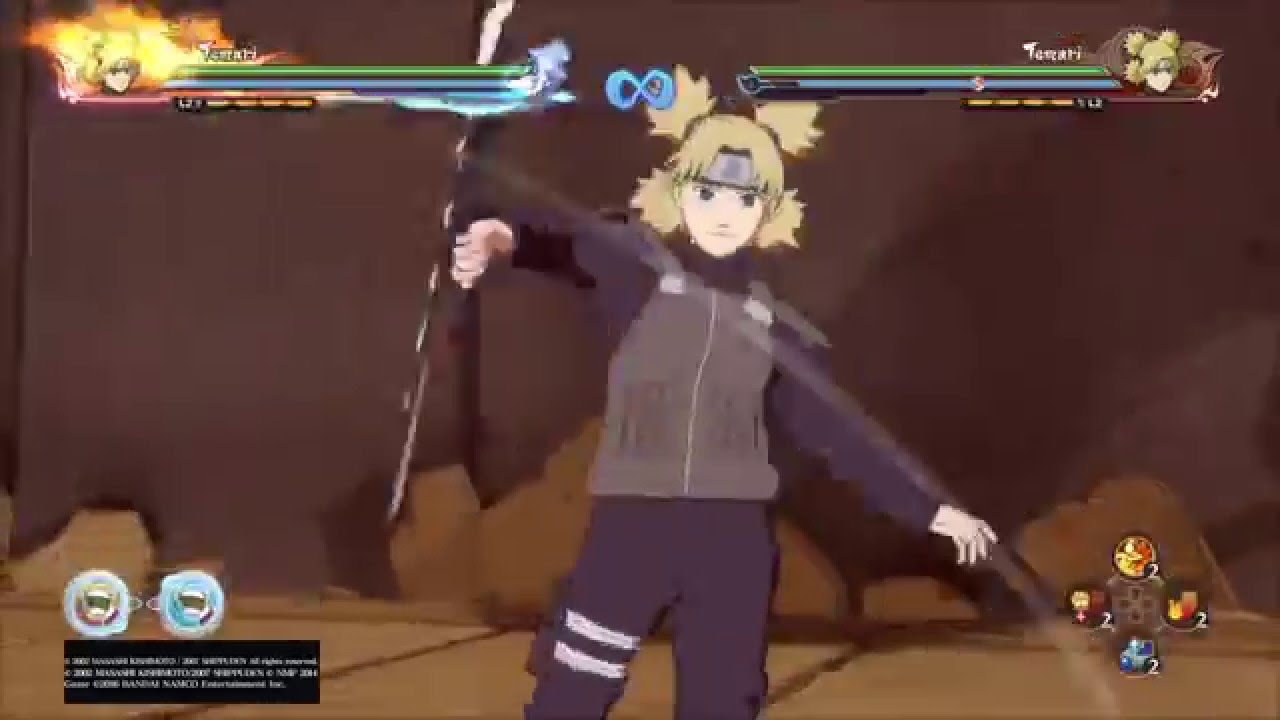 Temari Gameplay - Ninja Storm 4 - YouTube