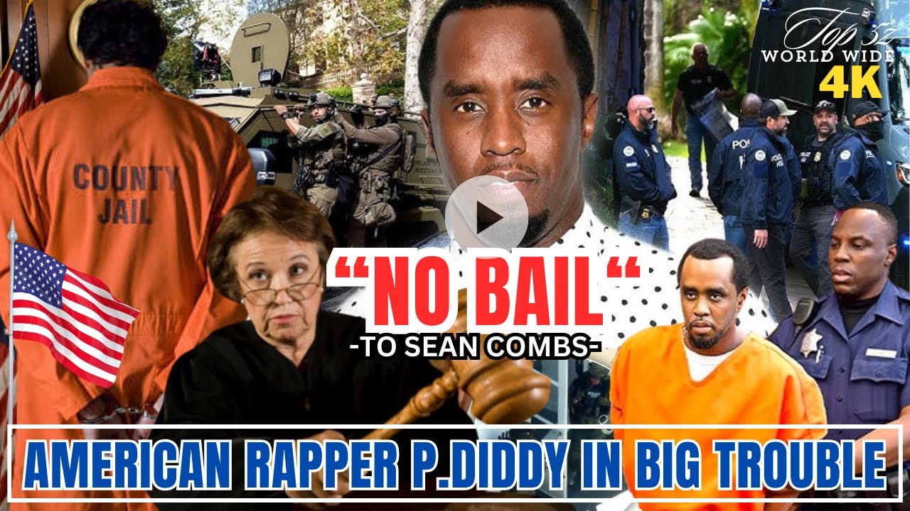 BAD NEWS : RICHEST RAPPER IN AMERICA P DIDDY " SEAN COMBS" DENIED BAIL ...