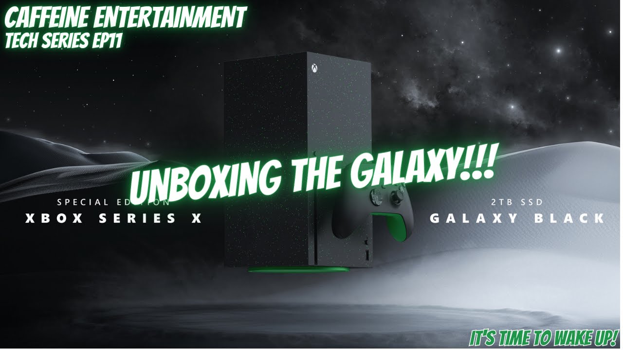 Unboxing The Special Edition Xbox Series X Galaxy Black Console - YouTube