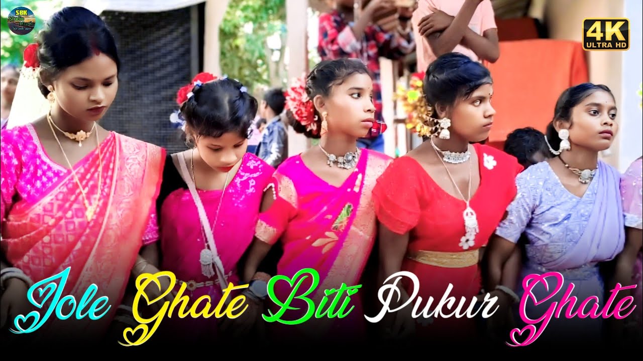 JOLE GHATE BITI PUKUR GHATE//NEW SANTALI DONG ORGESTER BAPLA VIDEO SONG ...