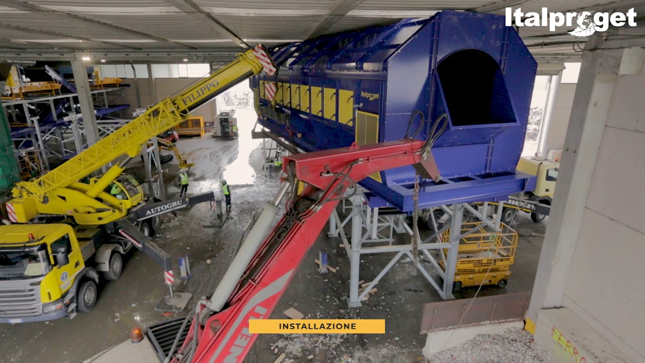 Italproget - Vaglio rotante VRS - YouTube