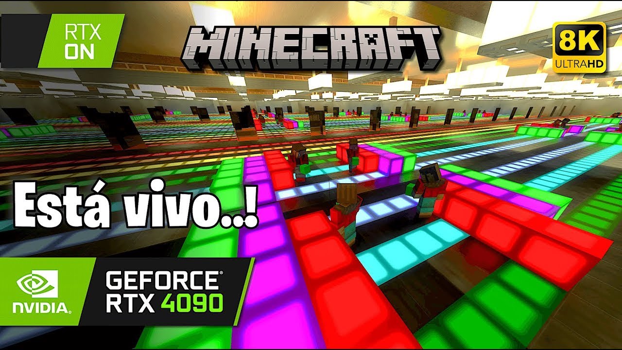 Minecraft Ray Trancing RTX 4090 - YouTube