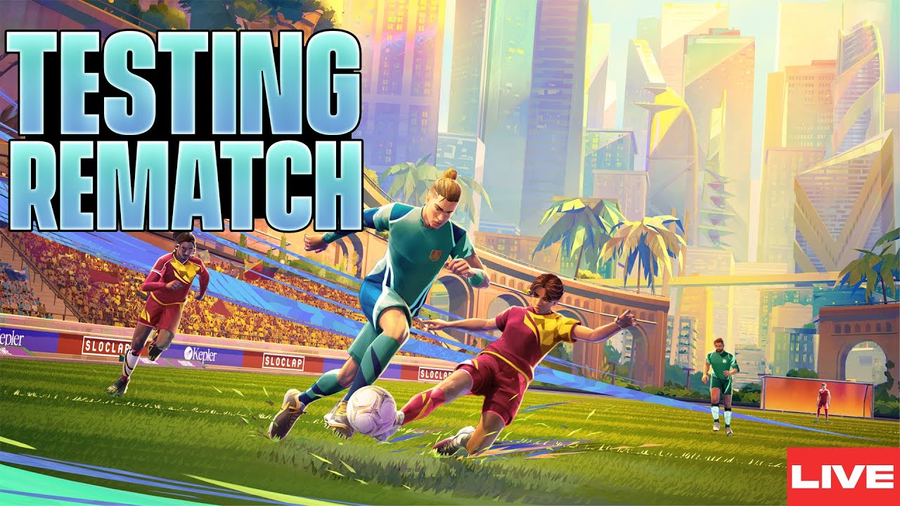 Rematch Live Stream | Beta Testing - YouTube