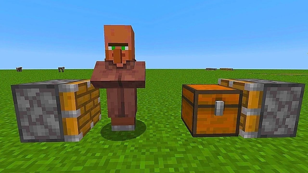 Epic Minecraft Experiment: Villager Merged with Chest! - YouTube