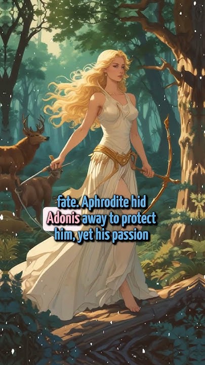 Adonis and Aphrodite The Tragic Tale of Beauty, Love,and Fate in Greek Mythology #adonis # ...