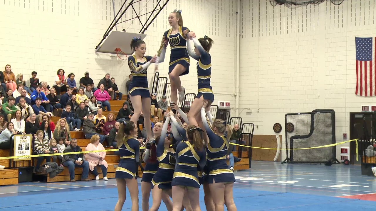 Woodstock Academy at the 2020 ECC Cheerleading Championship - YouTube