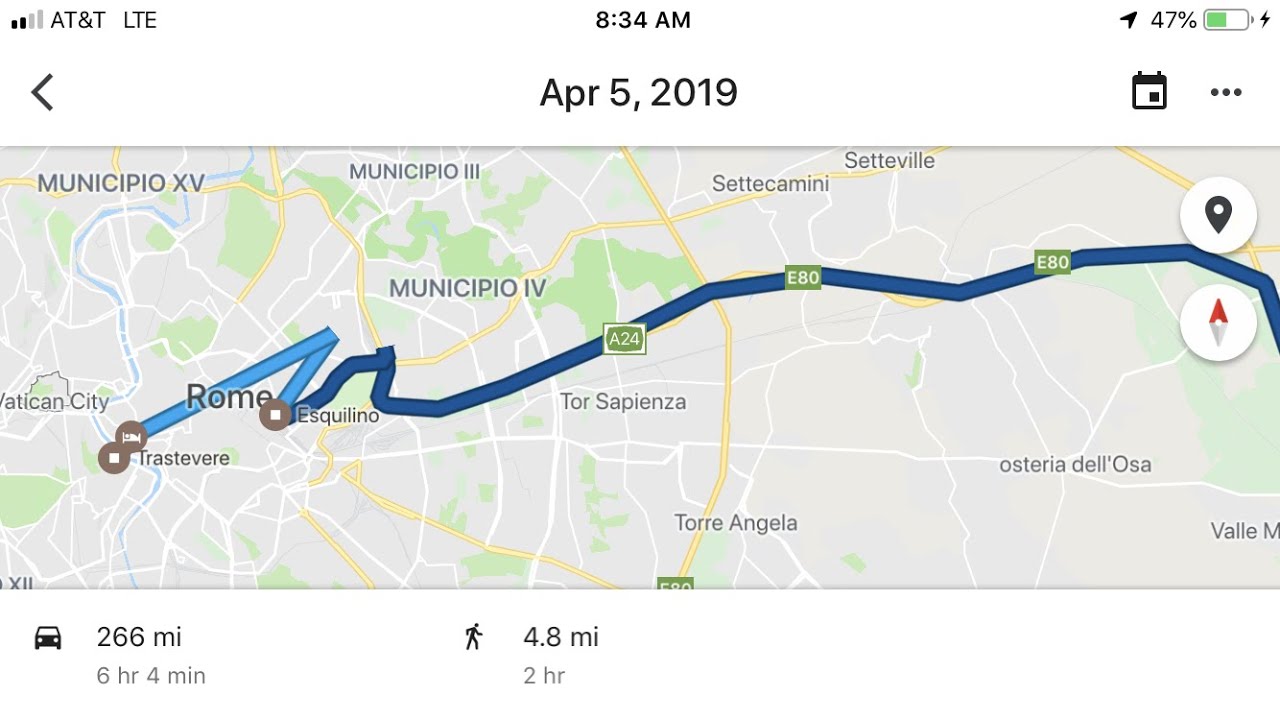 Driving in Italy - Returning Rental Car in Rome Termini Station ...