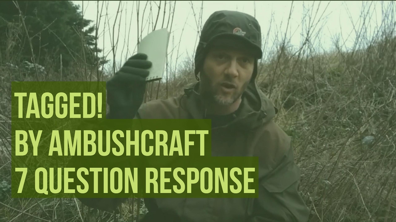 TAGGED!!! By: AMBushcraft. 7 Question Video Response. - YouTube