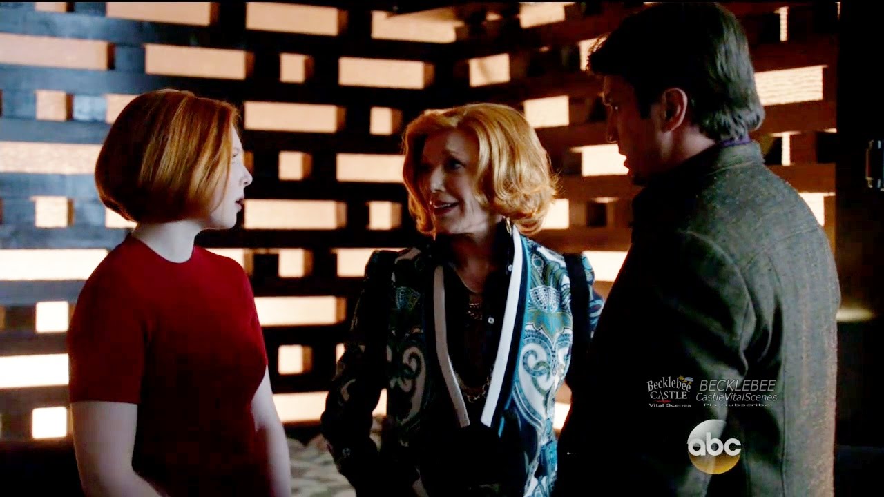 Castle 8x22 - Castle Tells Martha Alexis About LokSat “Crossfire ...