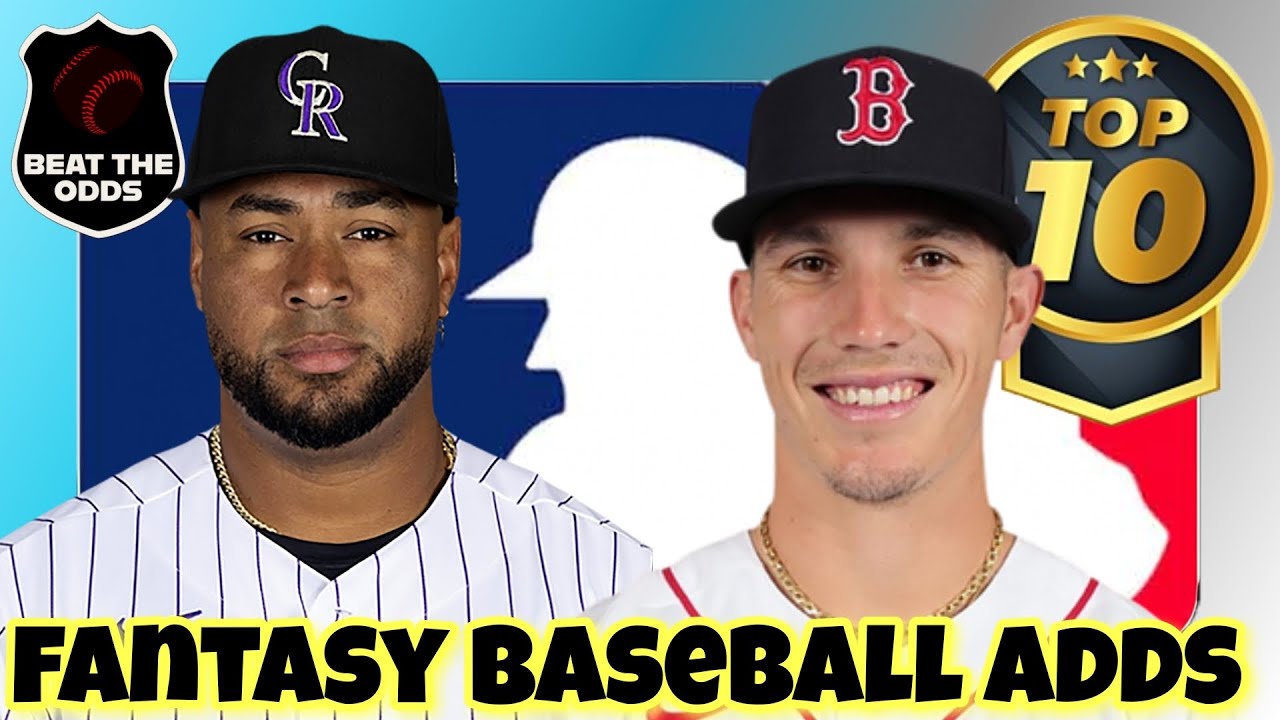 ⚾️ TOP 10 MUST ADDS - Fantasy Baseball Week 8 ⚾️ - YouTube