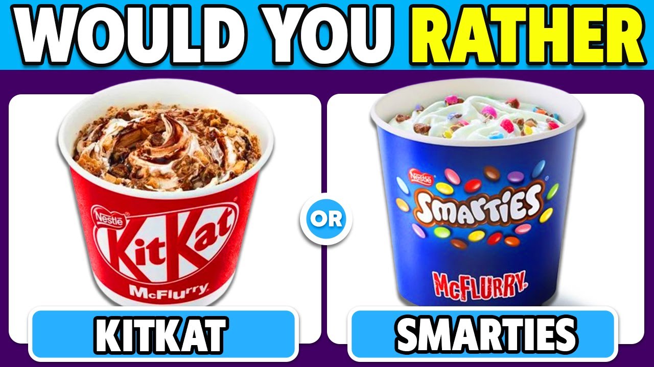 Would You Rather? 🍦 Ice Cream & Frozen Treats - YouTube
