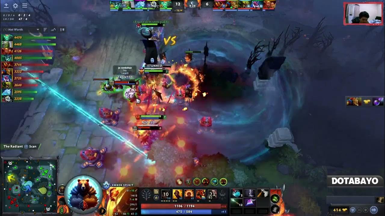 TOPSON EMBER SPIRIT THE MIDLANER PERSPECTIVE - DOTA 2 PATCH 7.36 - YouTube