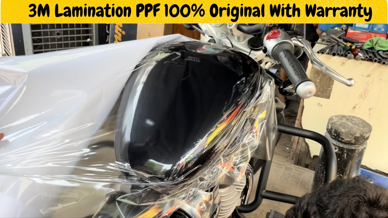 Super Meteor 650 3M Lamination-PPF | Royal Enfield Super Meteor 650 ...