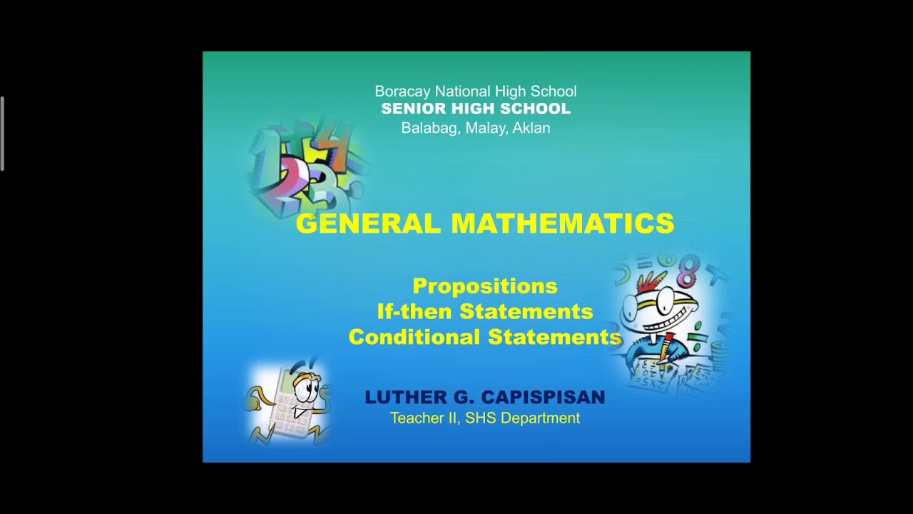 How to determine whether the given statement is a proposition? - YouTube