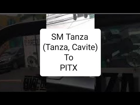 Modern Jeepney from SM Tanza to PITX(Dongfeng Class Minibus) - YouTube