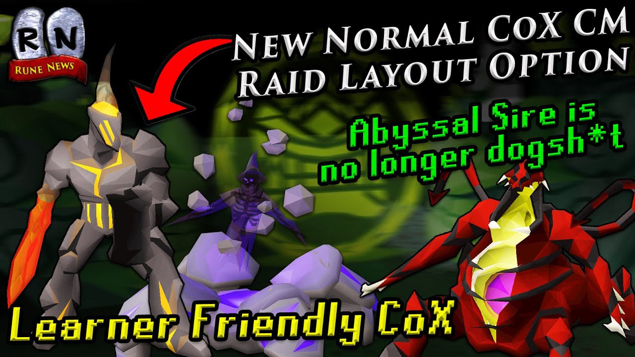 Jagex Just Dropped This INSANE Update to Chambers of Xeric in OSRS ...