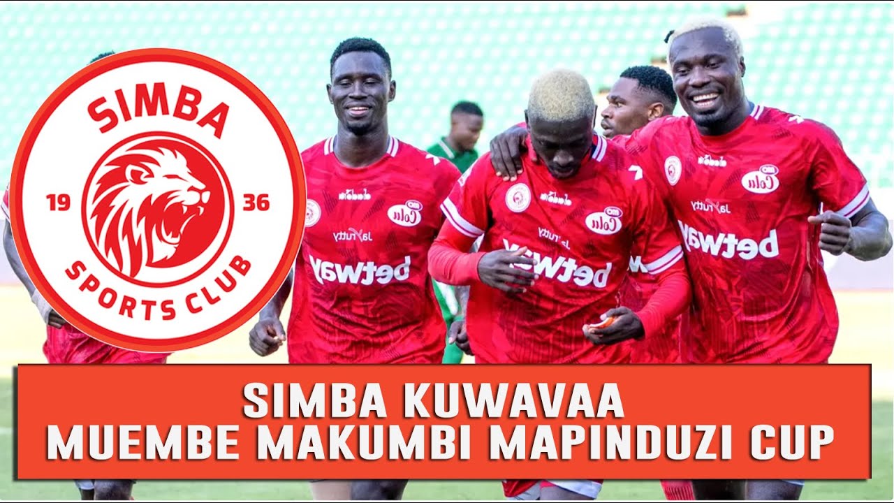 SIMBA KUWAVAA MUEMBE MAKUMBI MAPINDUZI CUP - YouTube