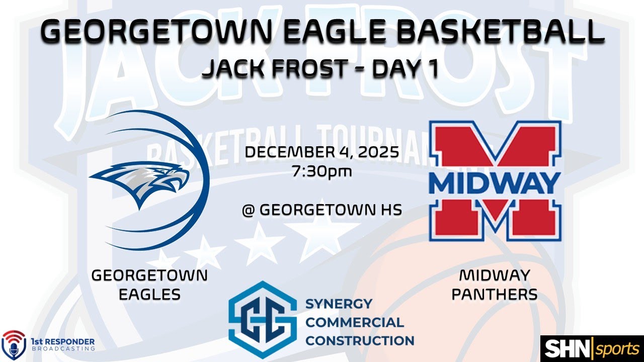 Georgetown HS Basketball - Jack Frost Day 1 - Midway Panthers vs ...