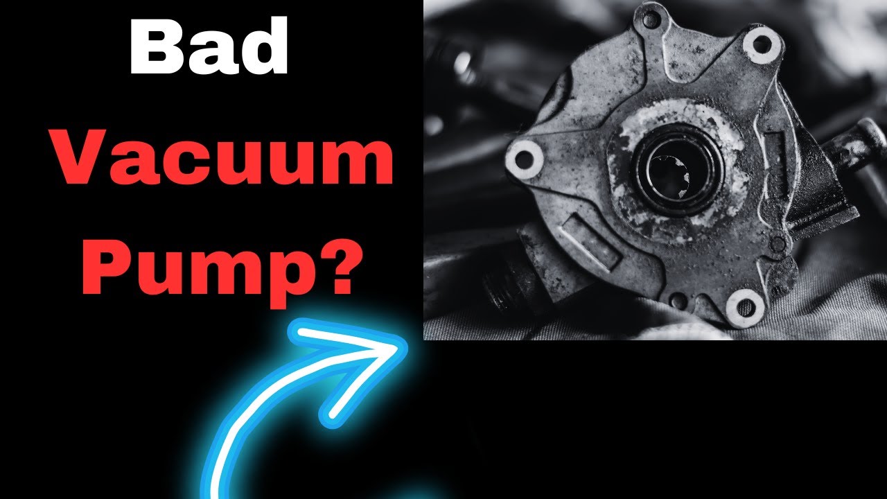 Bad Car Vucuum Pump Symptoms: 6 Brake Vacuum Failure Signs - YouTube
