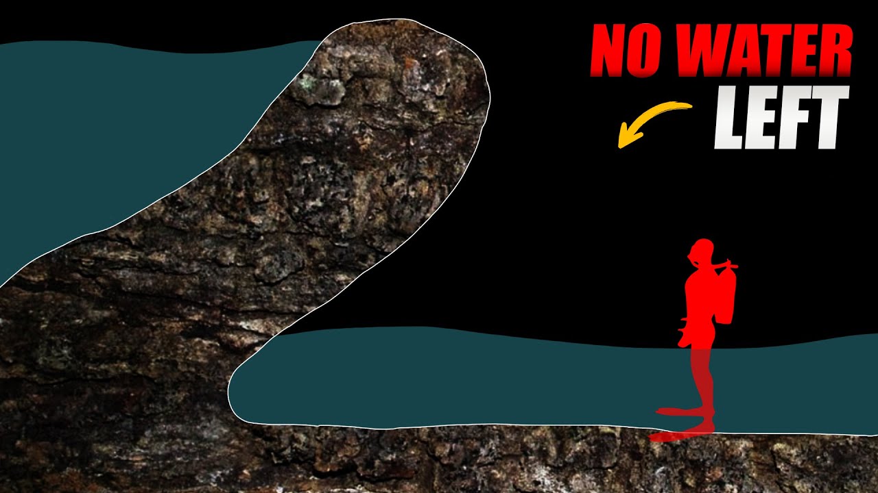 No Water Left… Deep Inside the Cave... NO WAY OUT! - YouTube