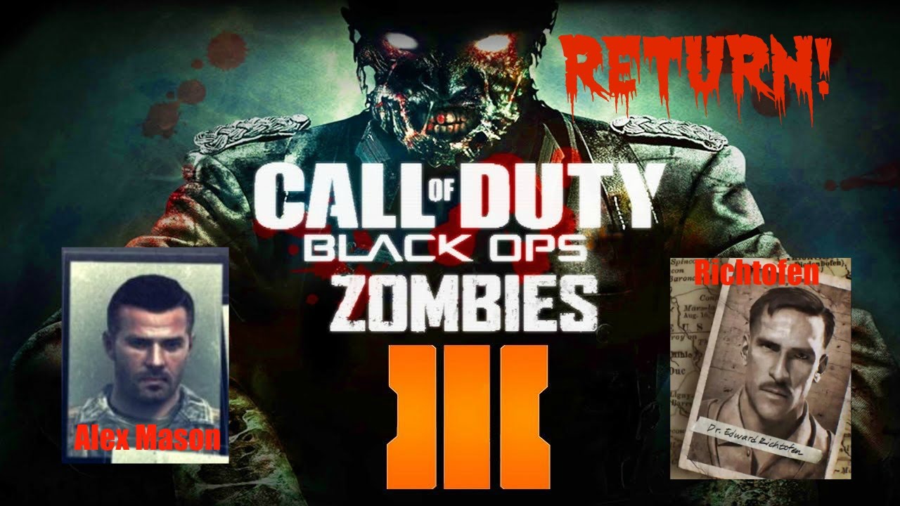 Black Ops characters returning to Black Ops 3!! (BO3 zombies leak ...