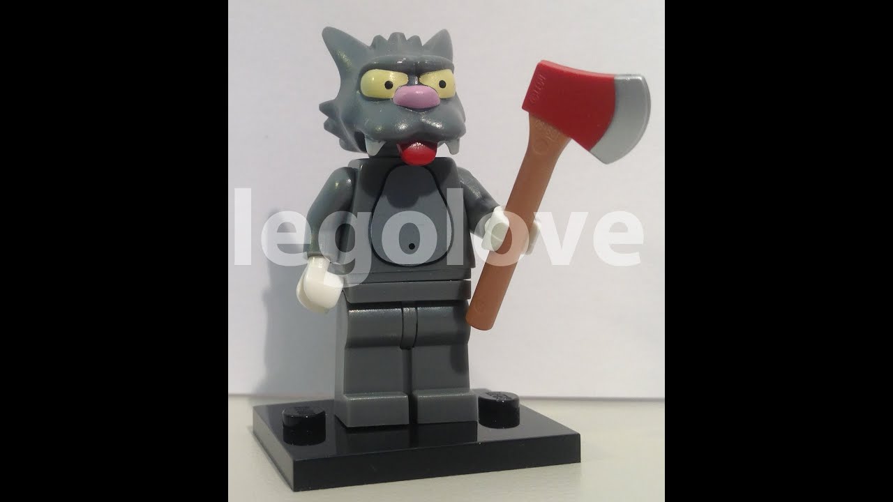 Scratchy Cat Minifigure Simpsons 71005 Review Bump Codes Tips Hints How ...