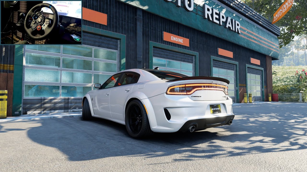 Dodge Charger SRT Hellcat 🔥 Realistic Drive in The Crew Motorfest ...
