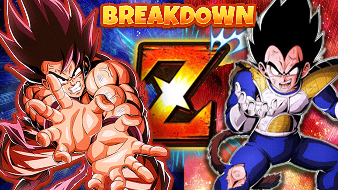 BROKEN LR GREAT APE VEGETA EZA (and lr kaioken goku too i guess) | DBZ ...