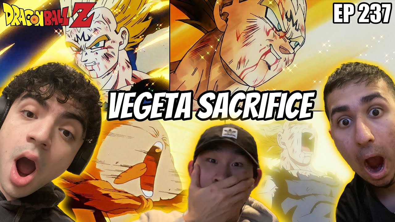 MAJIN VEGETA FINAL ATONEMENT | DRAGON BALL Z EPISODE 237 REACTION - YouTube