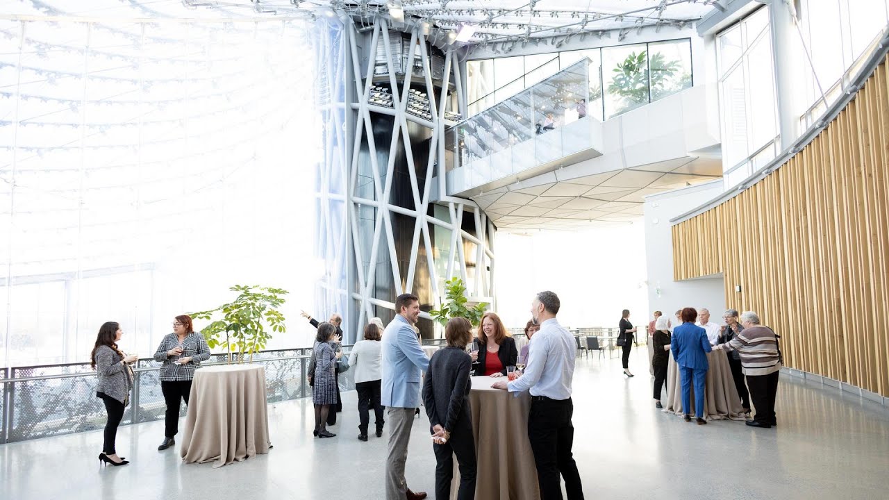 Book your next event at The Leaf! - YouTube